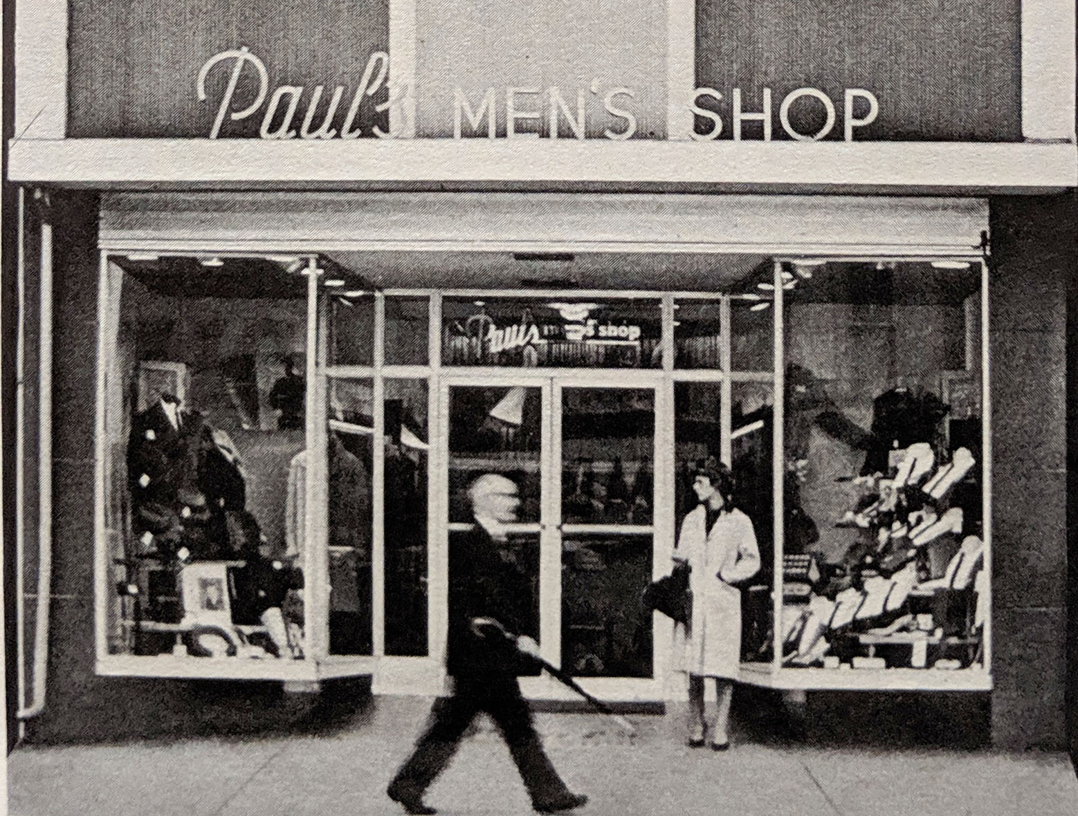 Paul's Men's Shop - Berks Nostalgia
